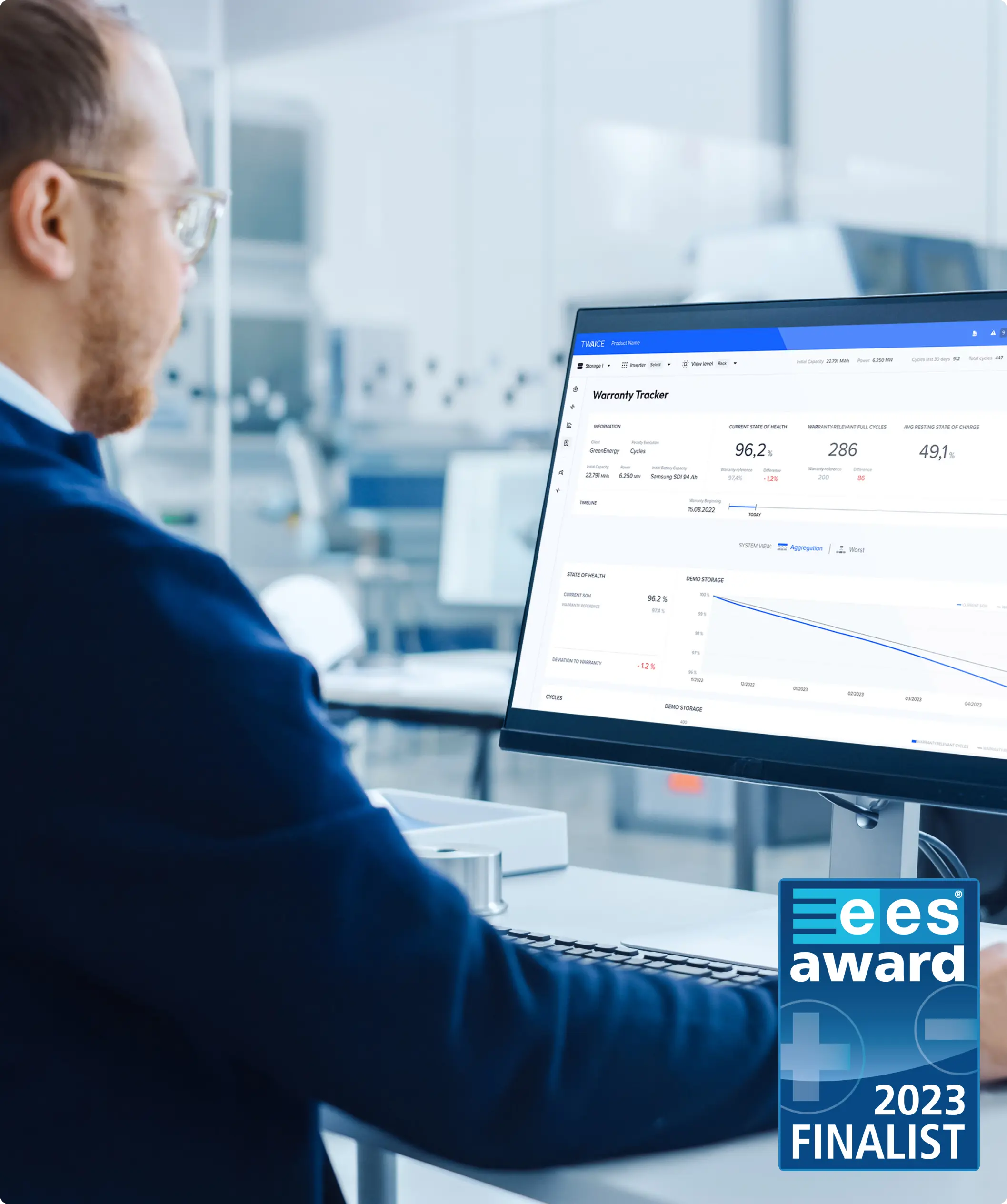 Energy Storage Warranty Manager | TWAICE Battery Analytics