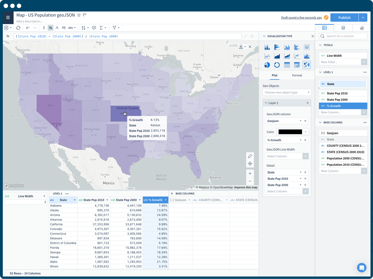 Visualize Location Data with Sigma Maps | Sigma Computing