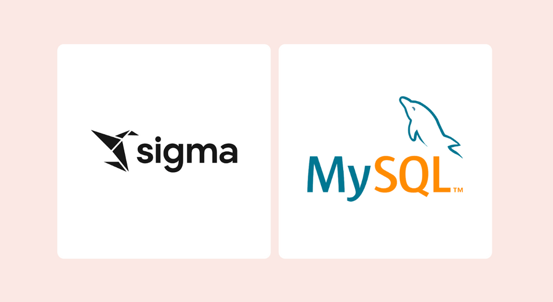 Sigma has launched a new MySQL connector | Sigma Computing | Sigma ...