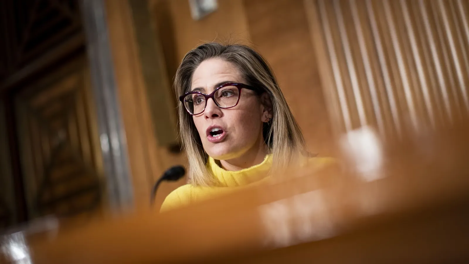 Krysten Sinema's 2018 bank vote drew criticism from Democrats after the ...