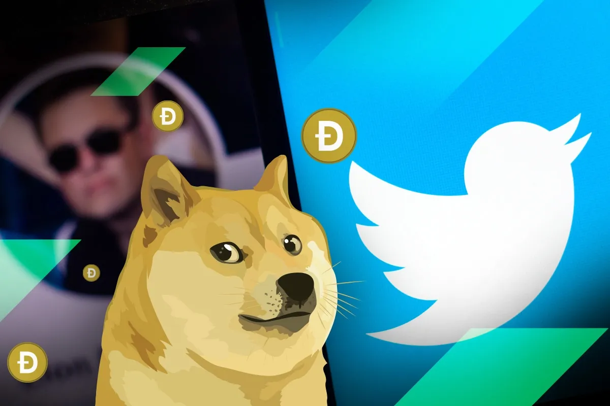 Musk's Shiba Inu image in the Twitter logo has caused Dogecoin to ...