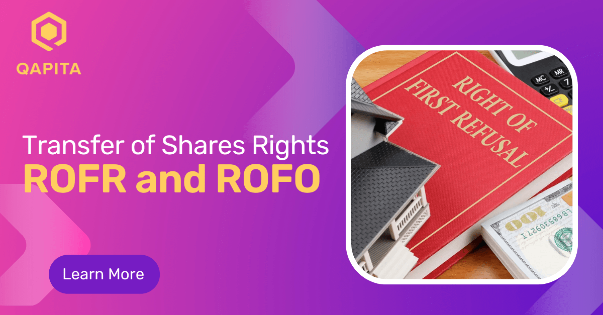 Transfer of Shares Rights — ROFR vs ROFO