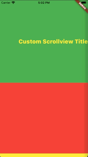 How To Make A Custom Appbar Scrolling Animation In Flutter 