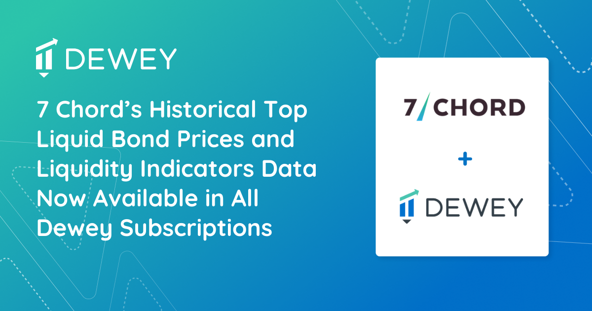Academic access to 7 Chord real-time predictive pricing data