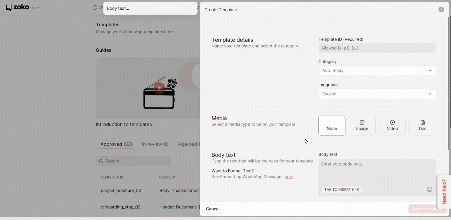 How To Create A Template With A Button Dynamic Link