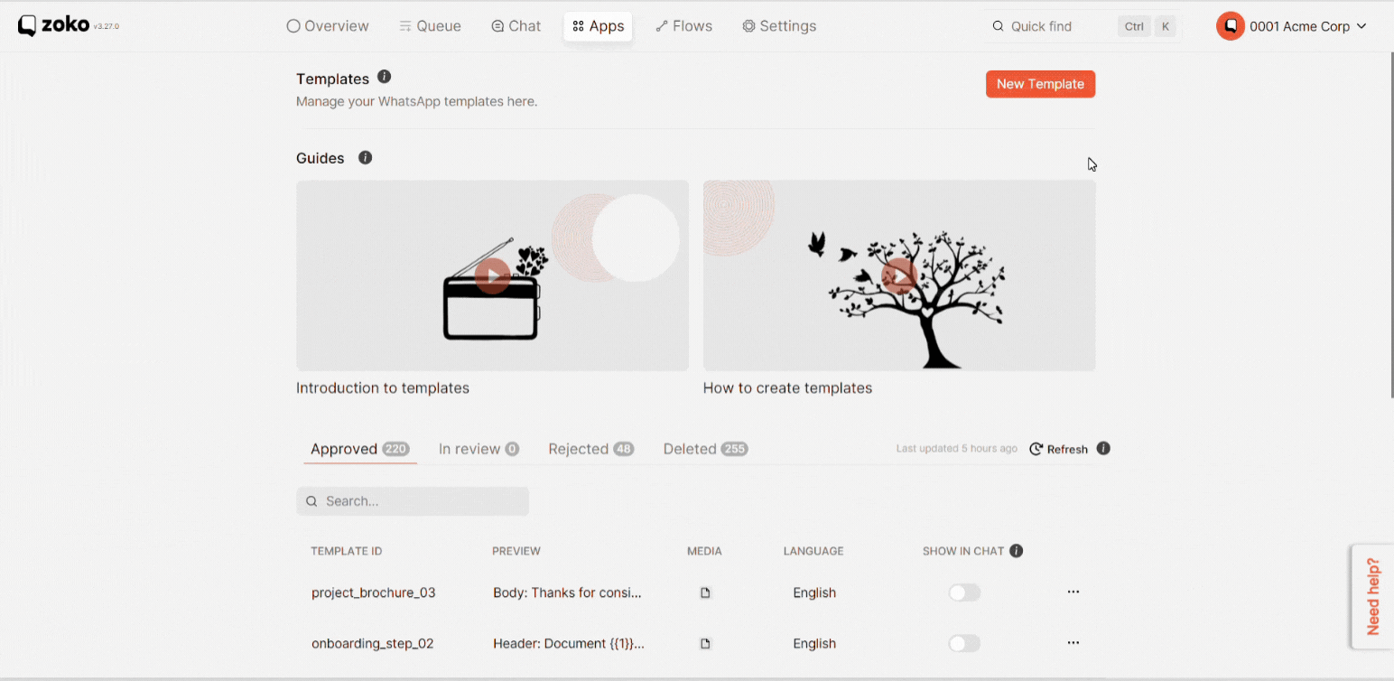How To Create A Template With A Button Dynamic Link