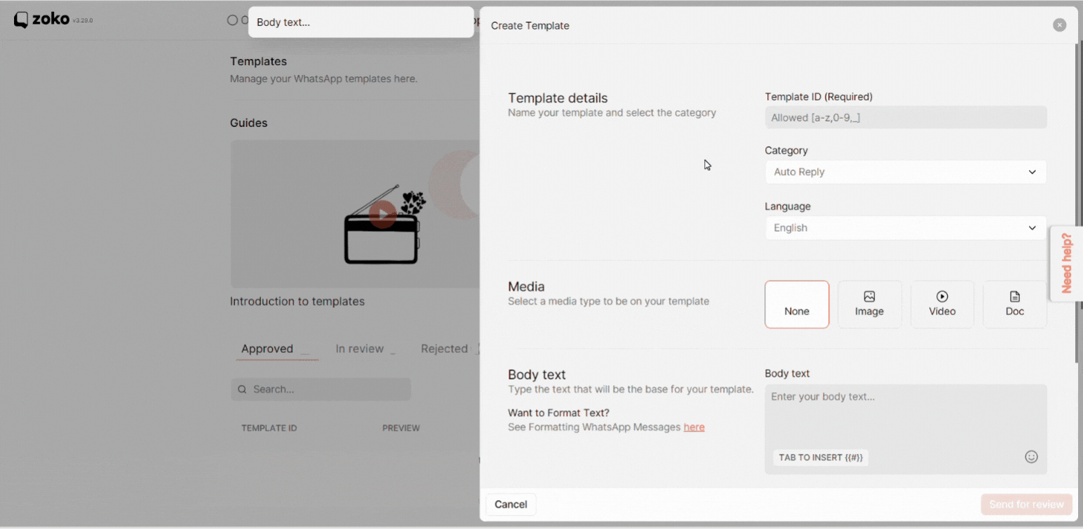 How To Create A Template