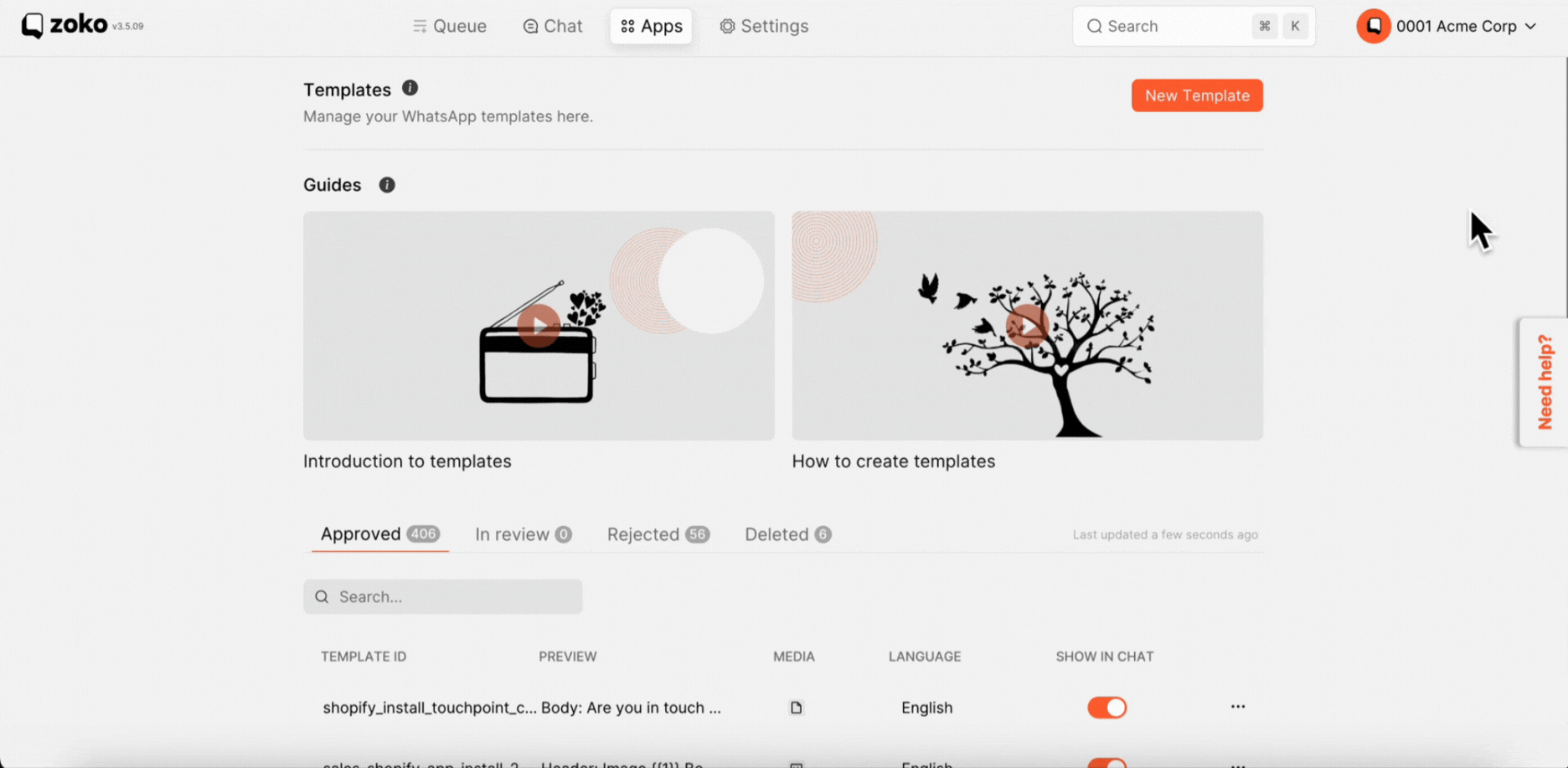 How To Create A Template With A Button Dynamic Link
