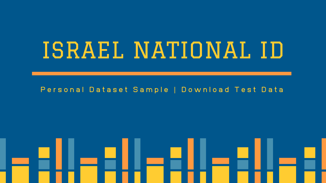 Personal Dataset Sample | Israel National ID | Protecto
