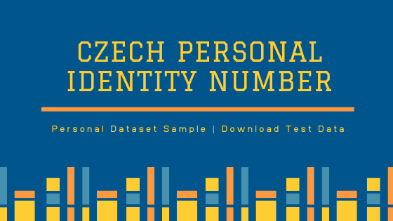 Czech Personal Identity Number Sample Data | Protecto