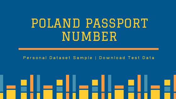 Personal Dataset Sample | Poland Passport Number | Protecto