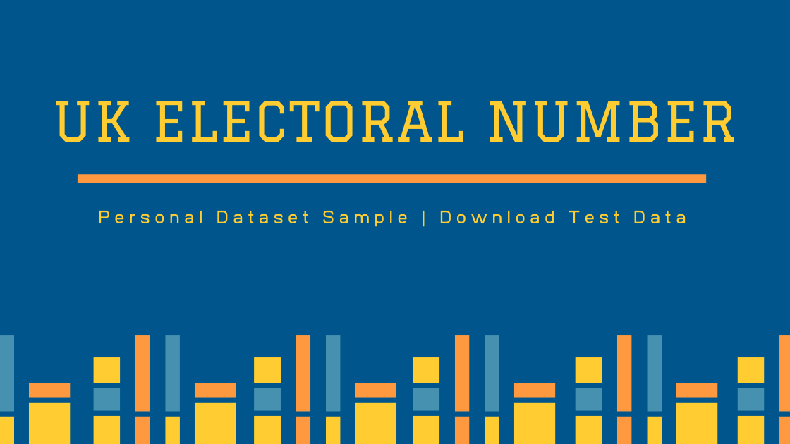 U.K. Electoral Roll Number Sample Data | Protecto