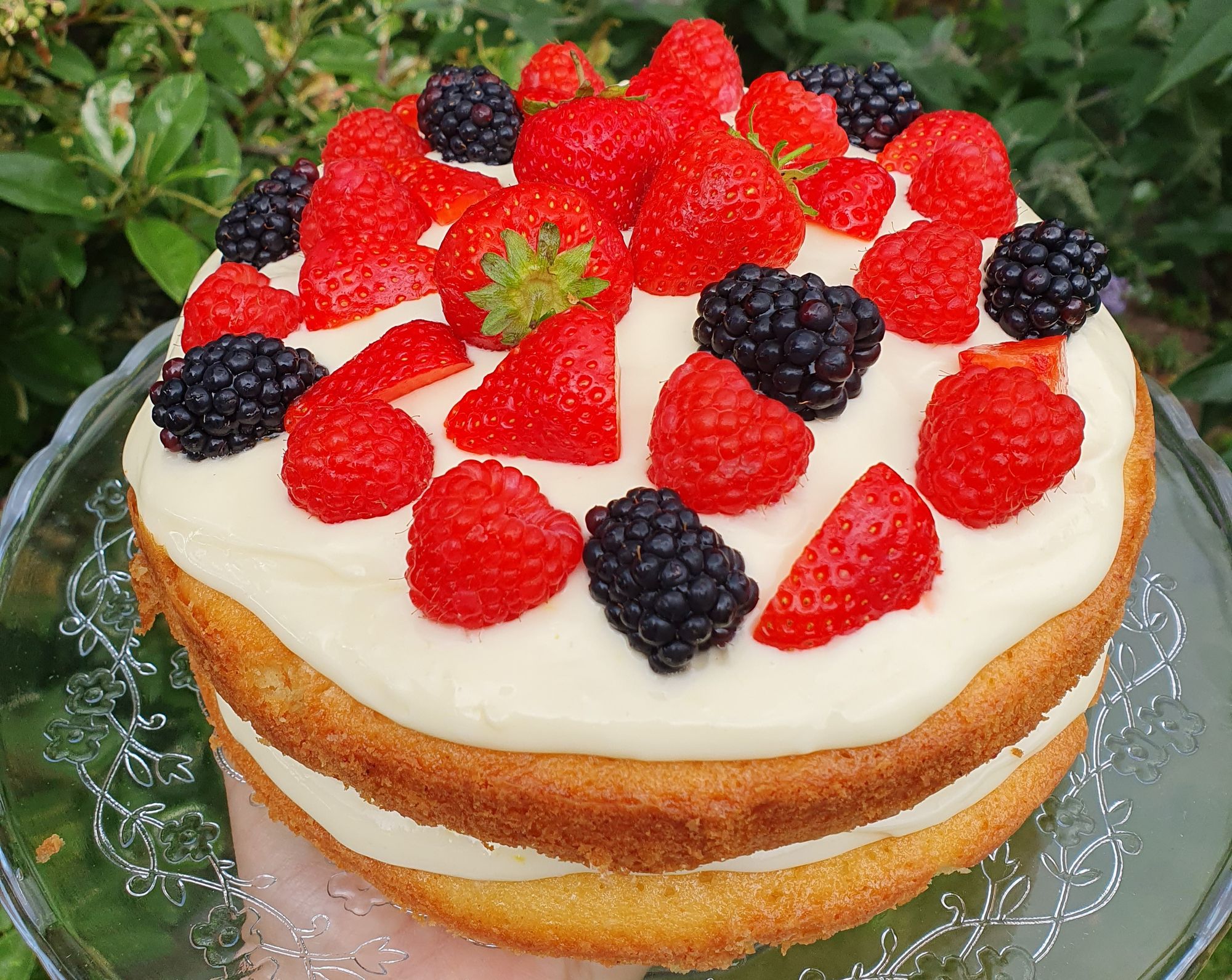 Tiered Lemon Cake • Little Gannets