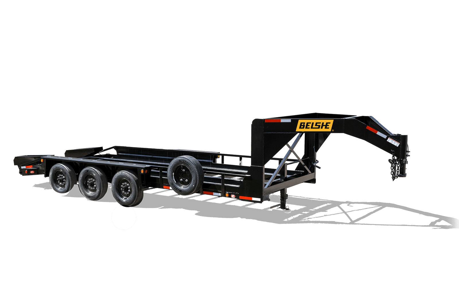 BF24-BF30 Heavy Duty Low Profile Trailer | Belshe Trailers