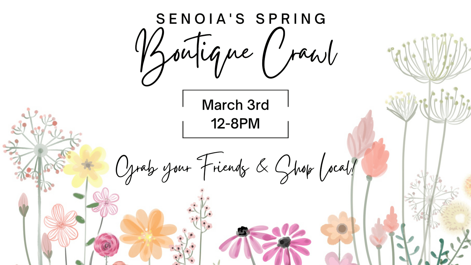 Spring Boutique Crawl | Senoia Downtown Development Authority
