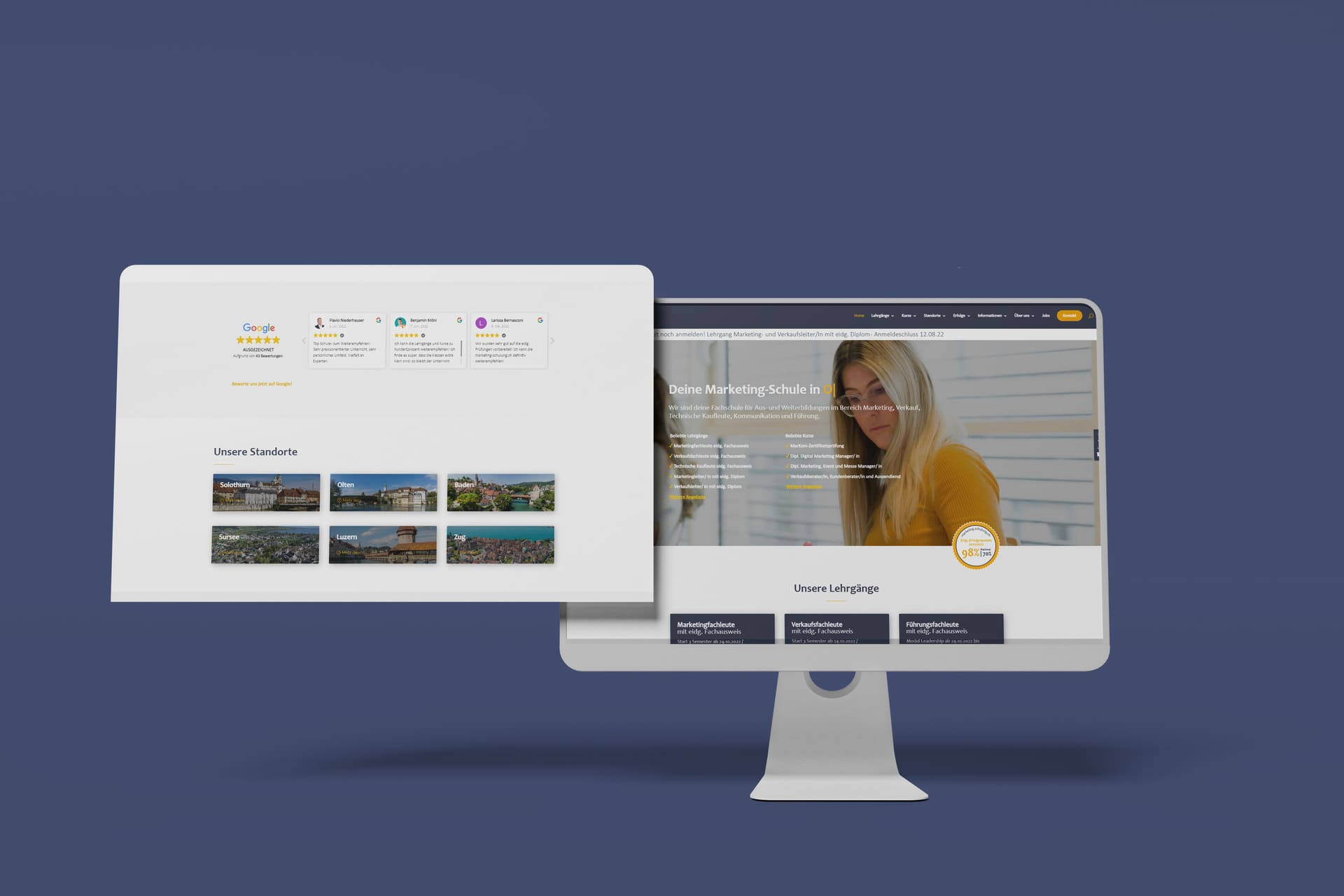 Marketing Schulung - Referenz Mainweb Webdesign