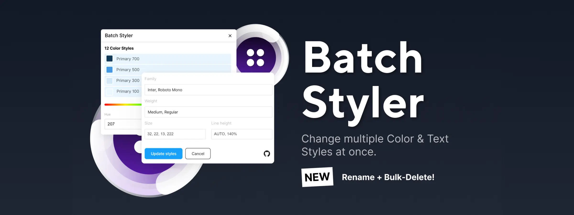 Découvrez le Plugin Figma Batch Styler : un éditeur de styles par lot