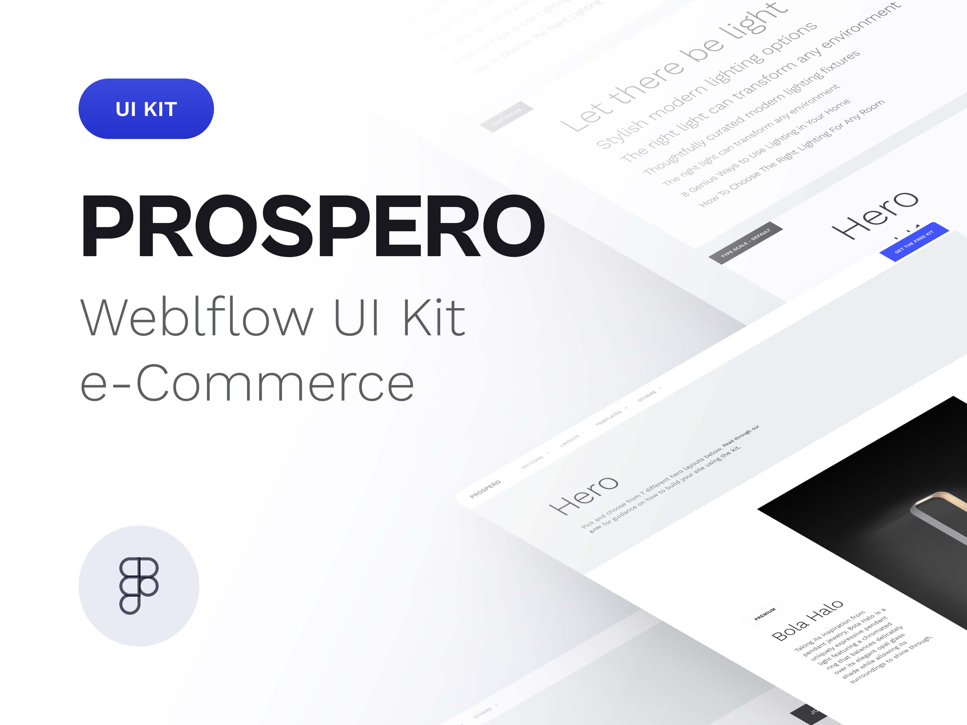 Prospero Webflow eCommerce UI Kit