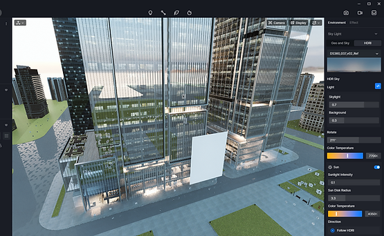 How to create realistic glass rendering with no need of PS