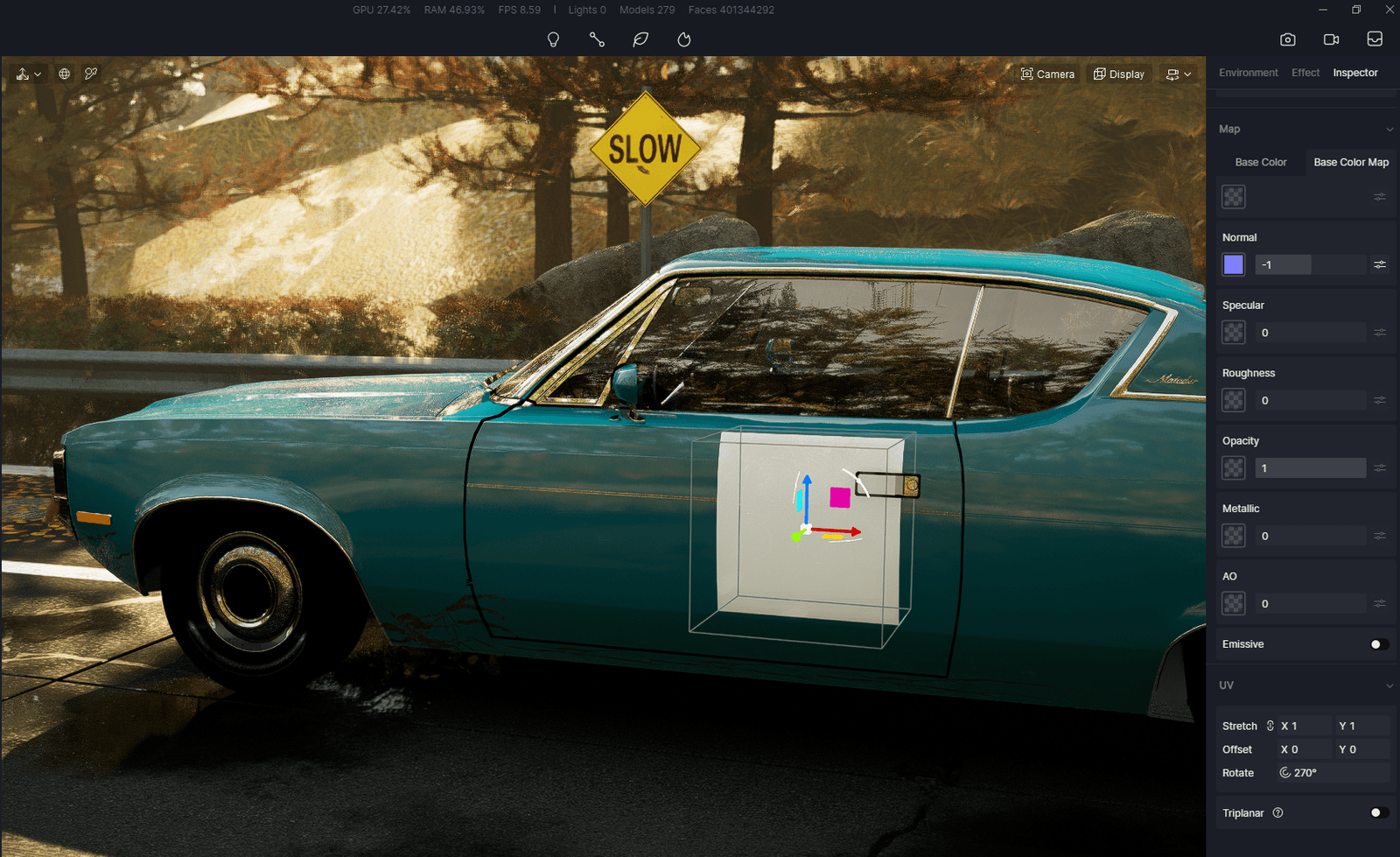Create detailed realistic render with decals in D5 Render