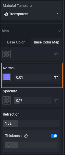 How to render glass material