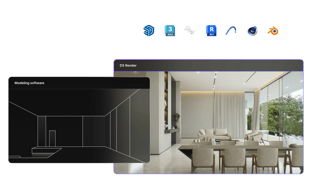 D5 Render | Real-Time 3D Rendering Software