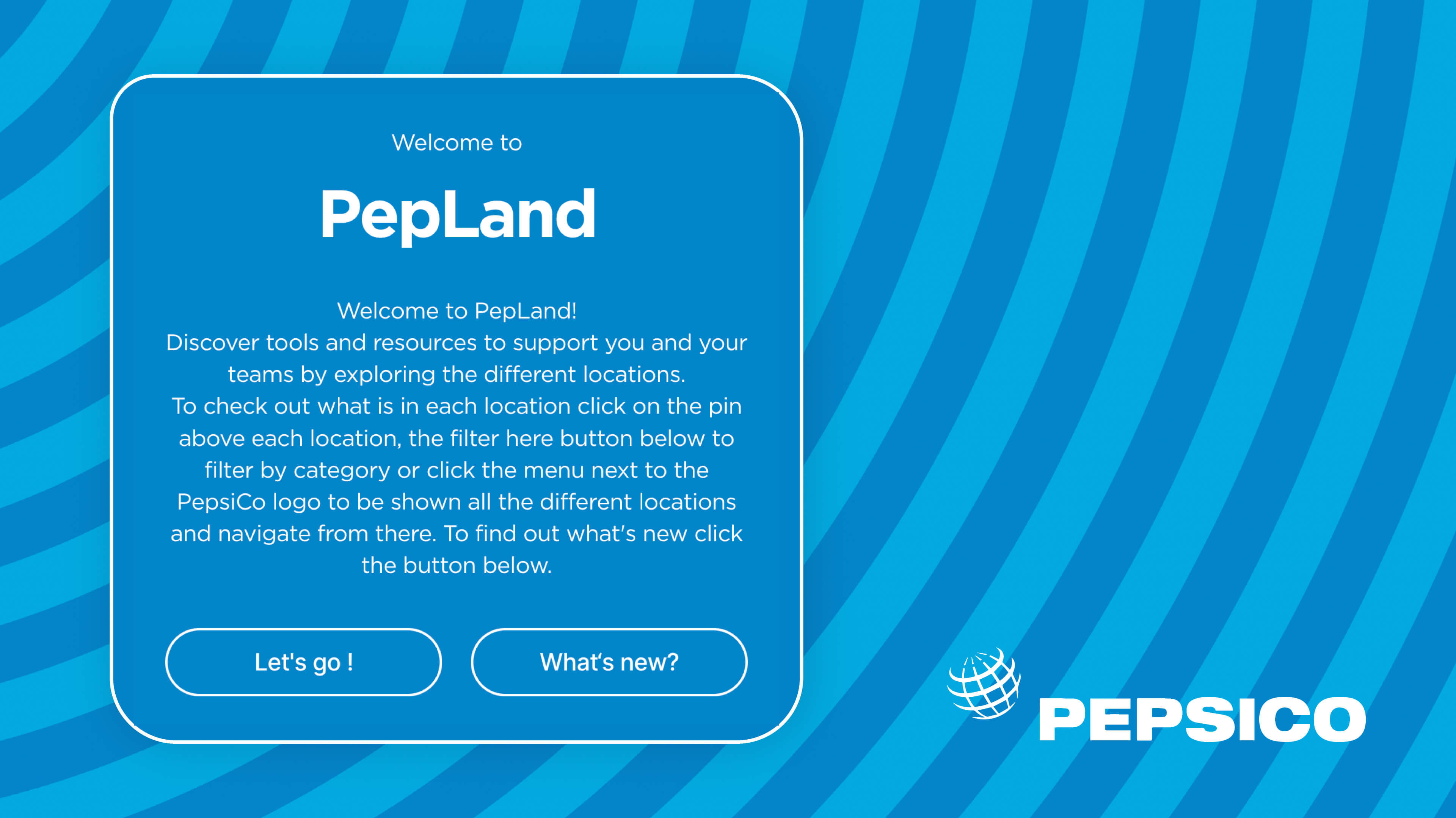 PepsiCo Pepland - graphic, web design & development