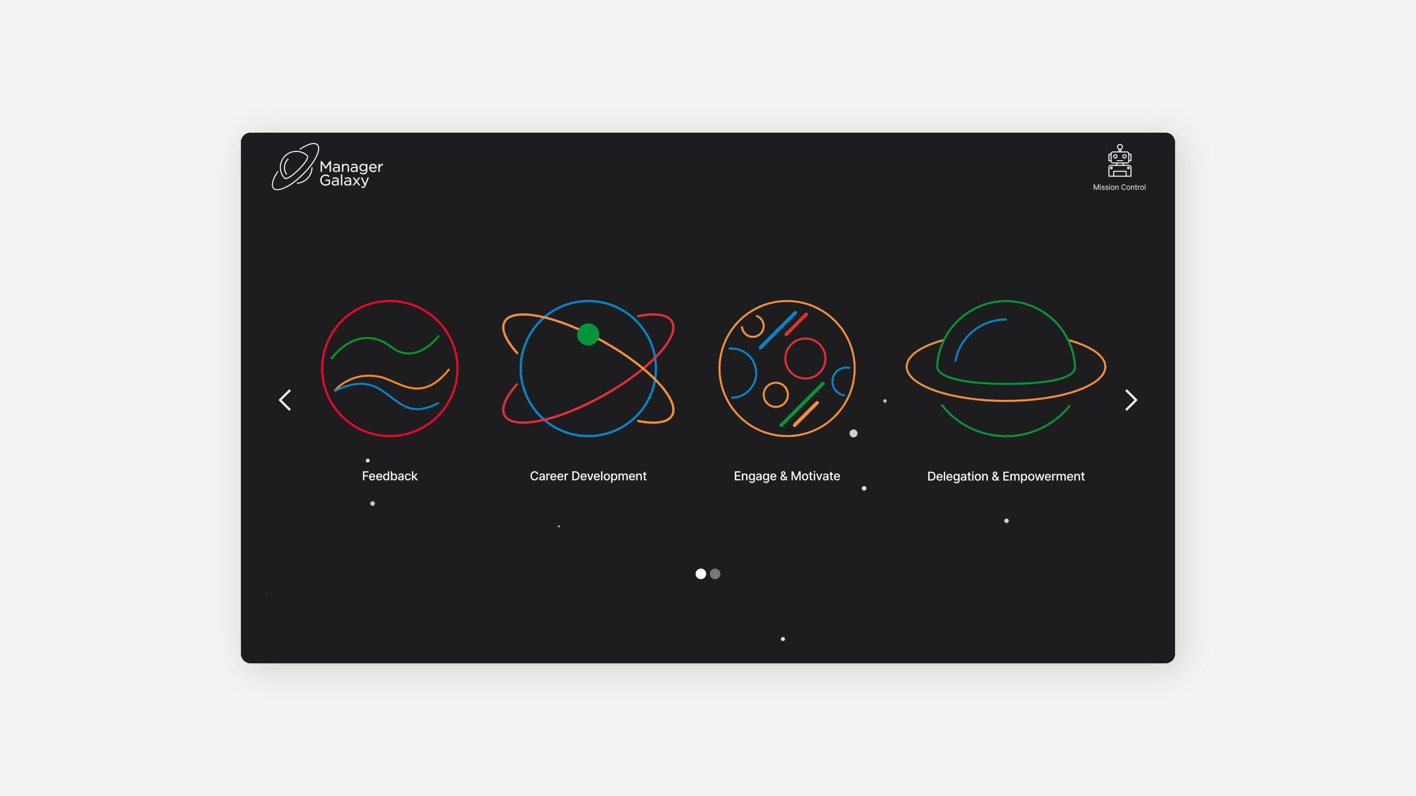 PepsiCo Manager Galaxy - web design & development