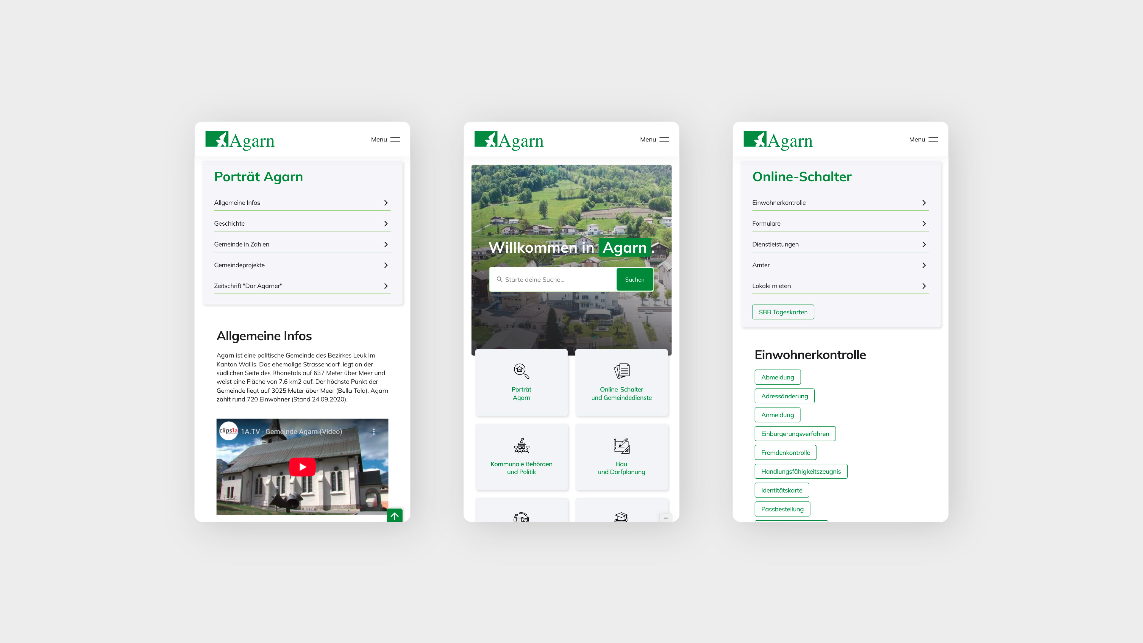 Agarn Municipality Website - destinazio.