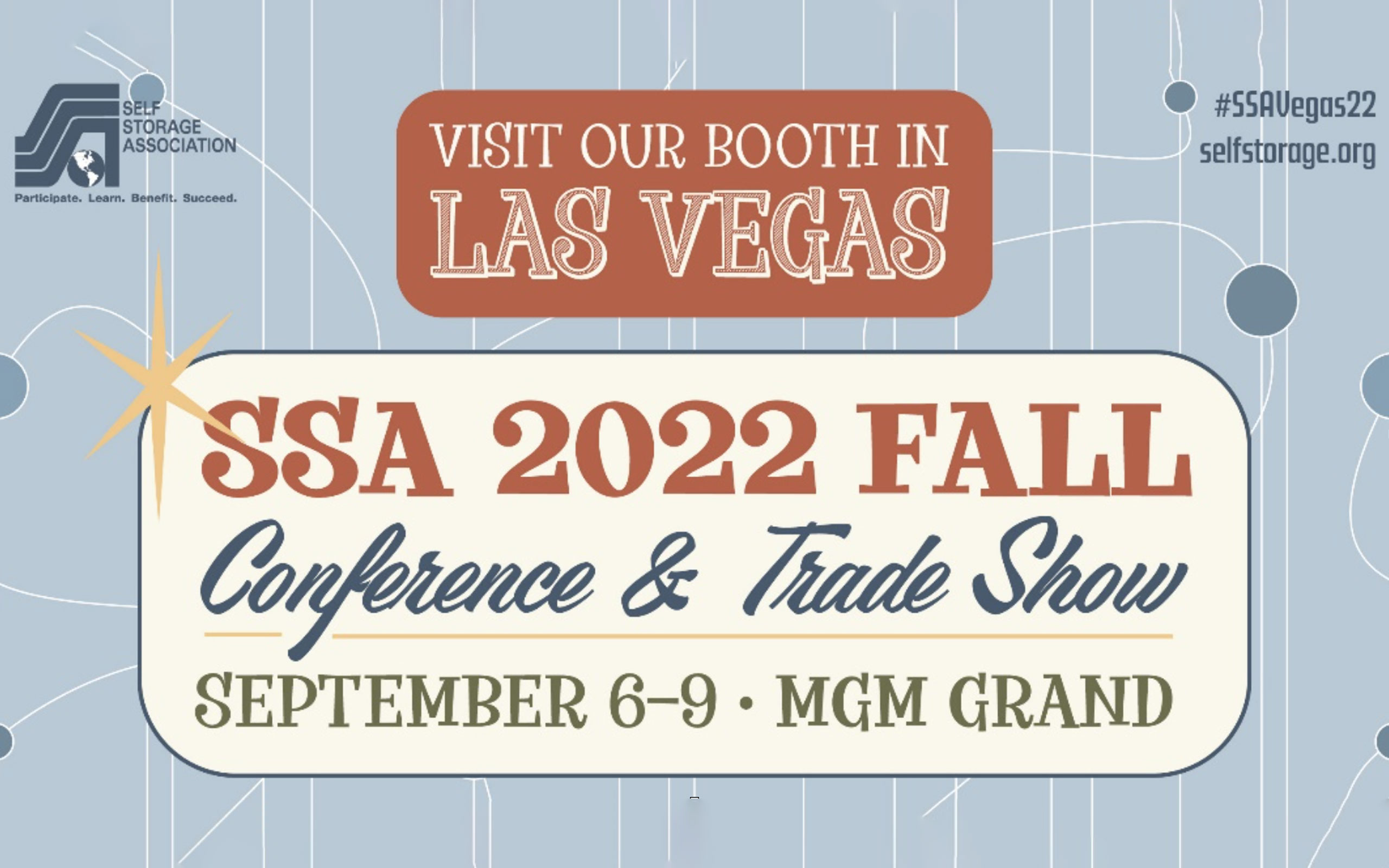 Join Us at SSA Fall – Booth #114