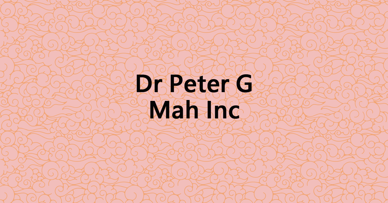 Dr Peter G Mah Inc - Vancouver Chinatown BIA