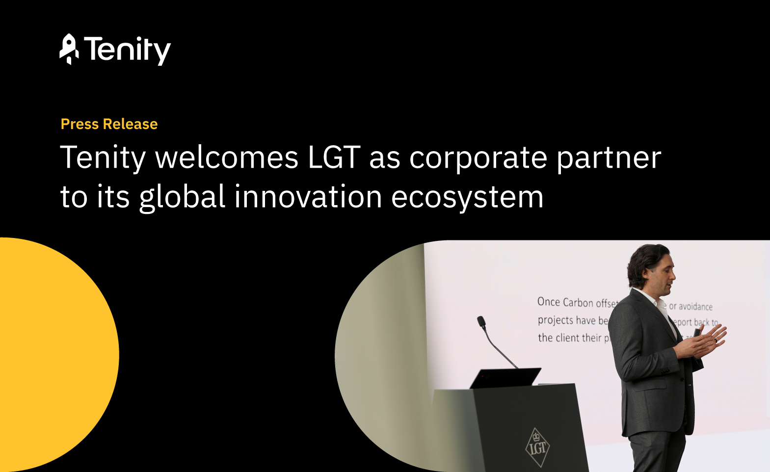 Tenity welcomes LGT as corporate partner to its global innovation ...