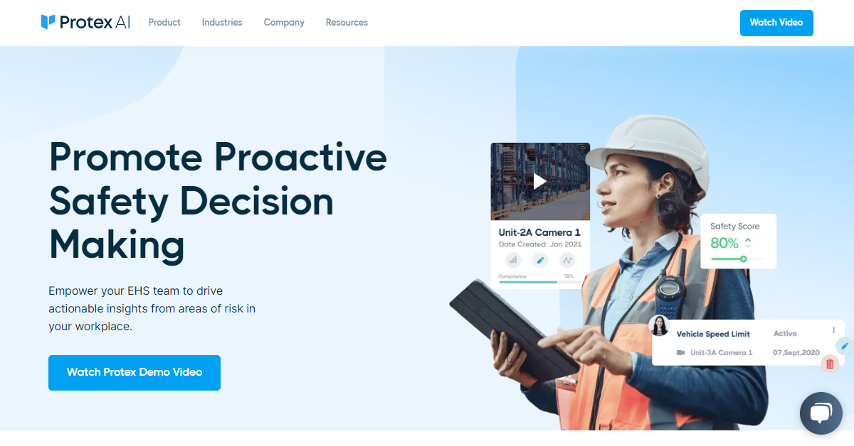 AI Workplace Safety Software - Protex AI