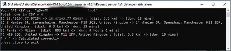 Distance Matrix API application | Distancematrix.ai