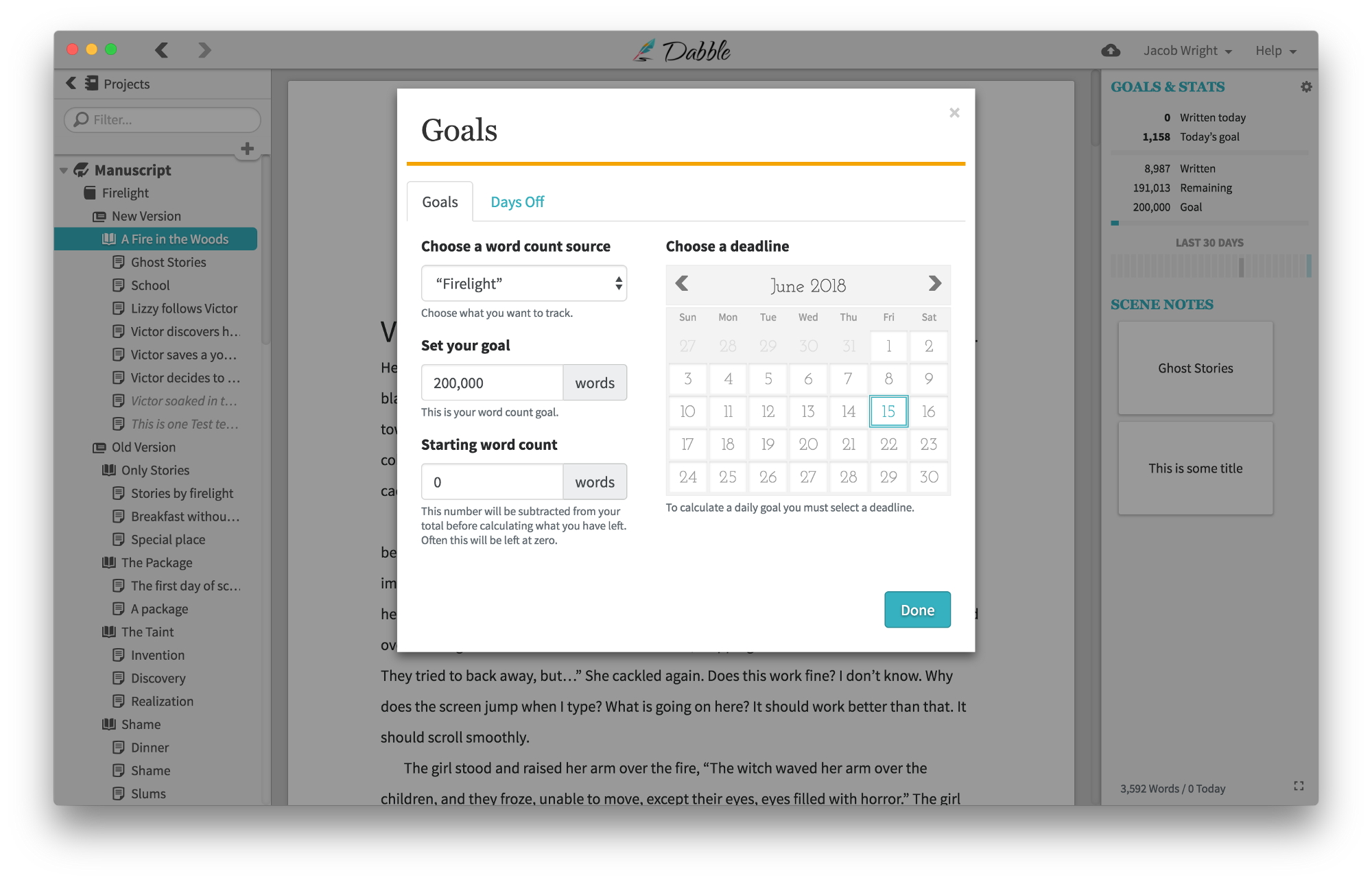 Dabble - Craft your story