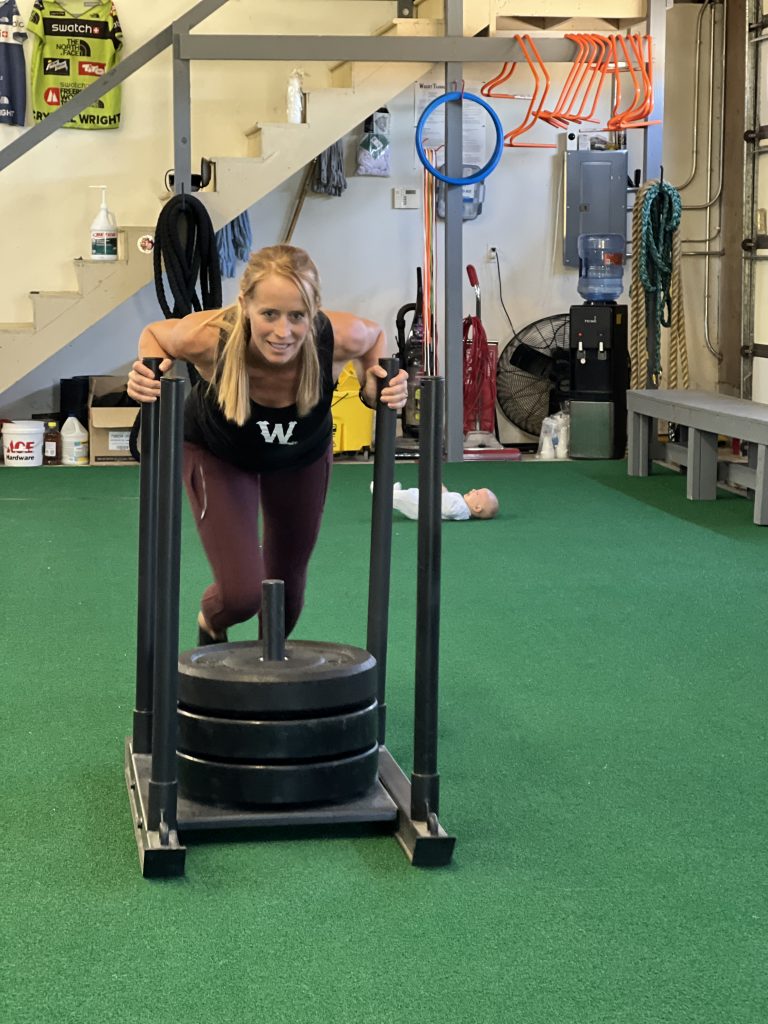 The Sled Push | Wright Training Gym