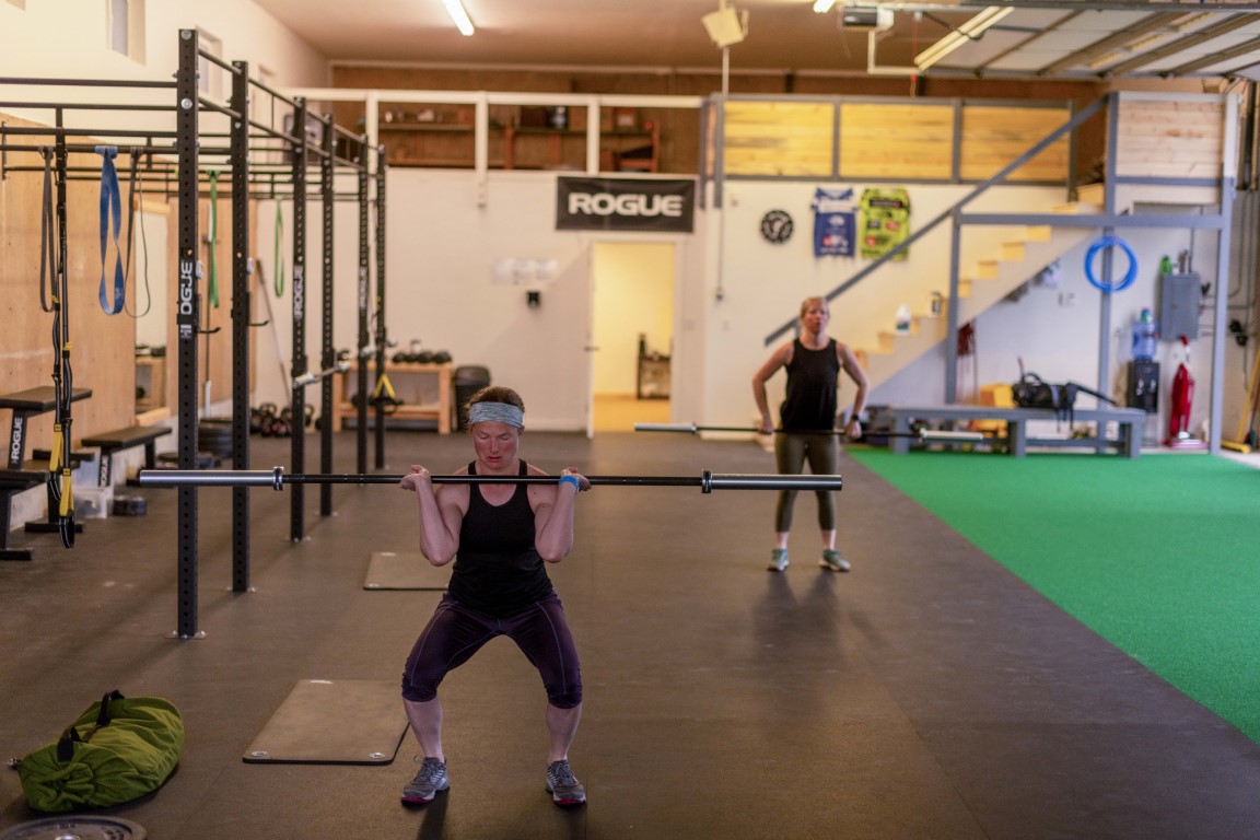 Wright Training Gym in Victor, Idaho