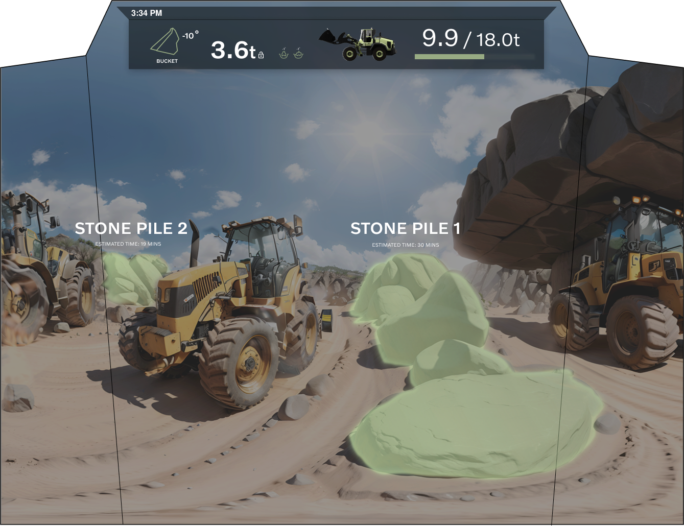 Volvo GUS Construction Equipment HMI