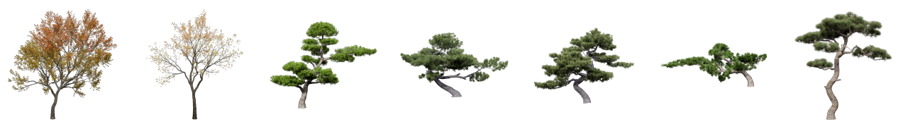 220+ new animated plant models in D5 Asset Library