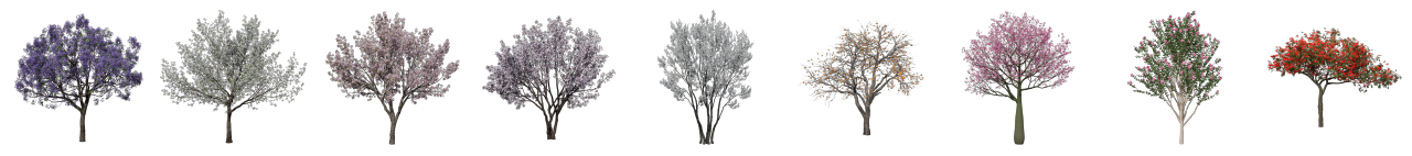 220+ new animated plant models in D5 Asset Library