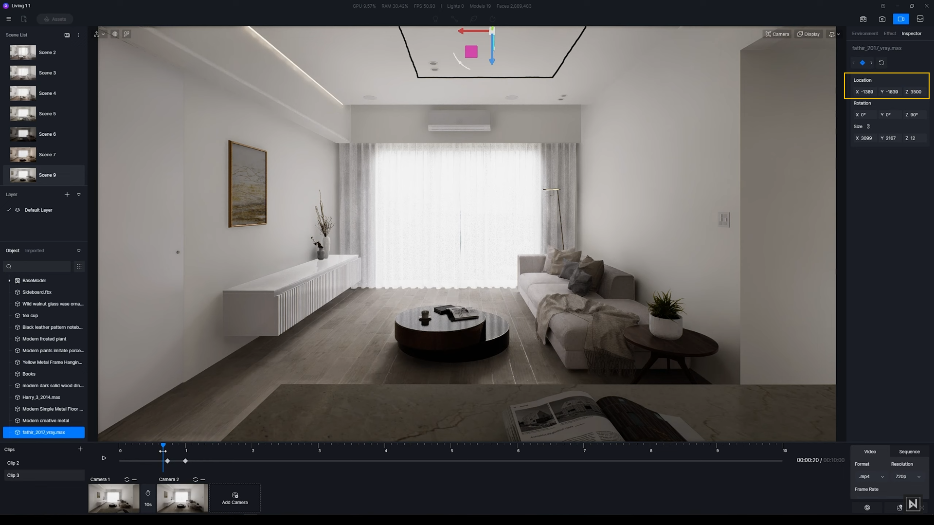 How To Make an Interior Phasing Animation