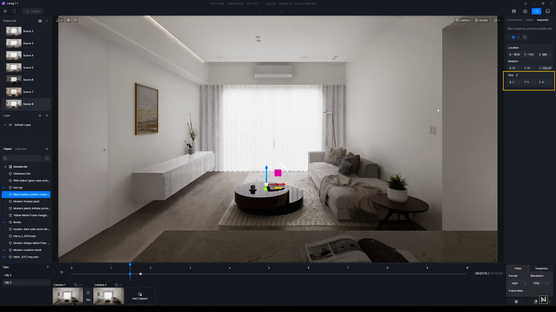 How To Make an Interior Phasing Animation