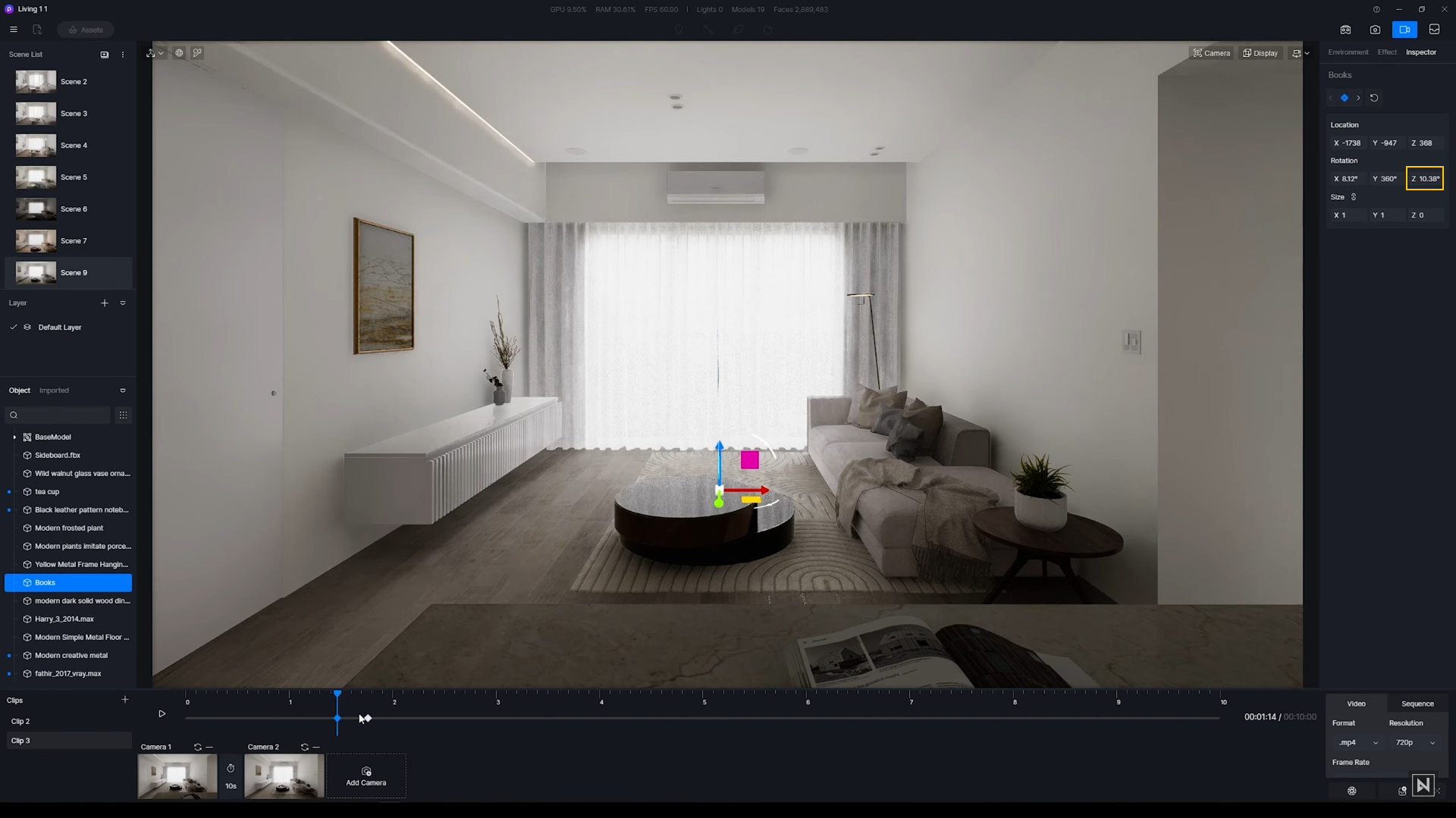 How To Make an Interior Phasing Animation