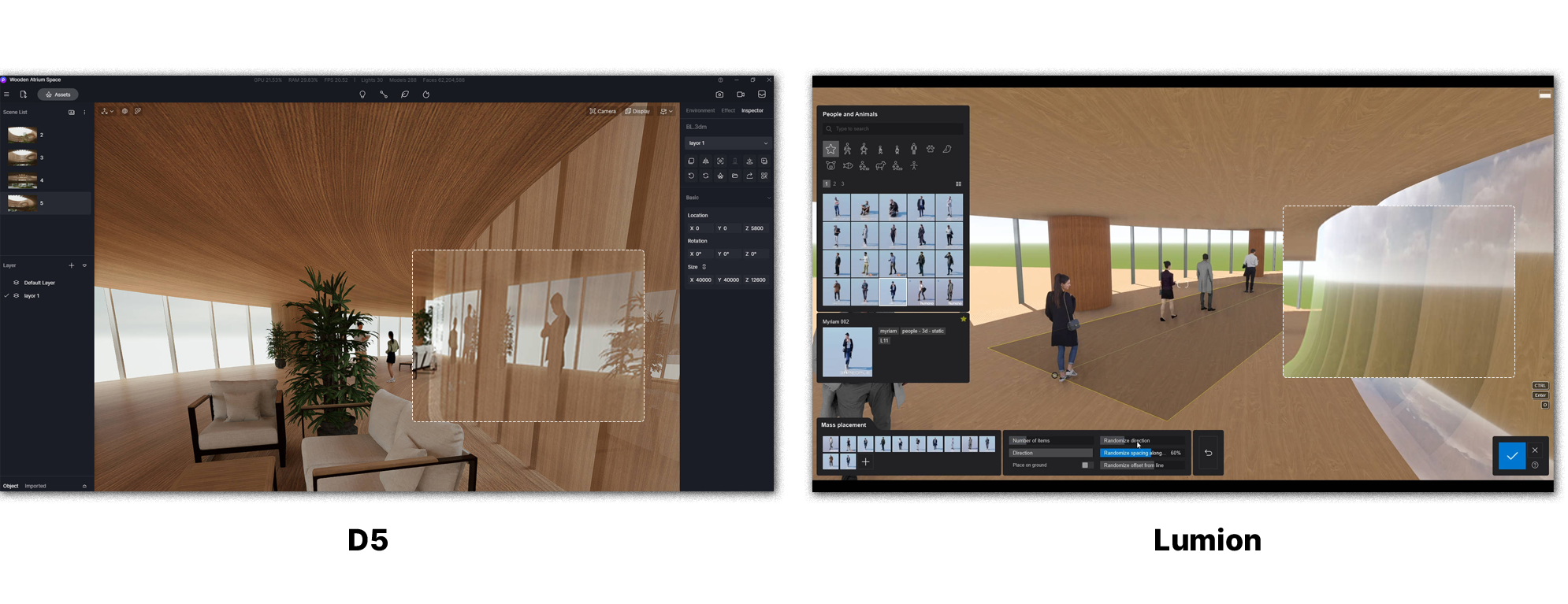 Lumion vs D5 Render which is better for architects