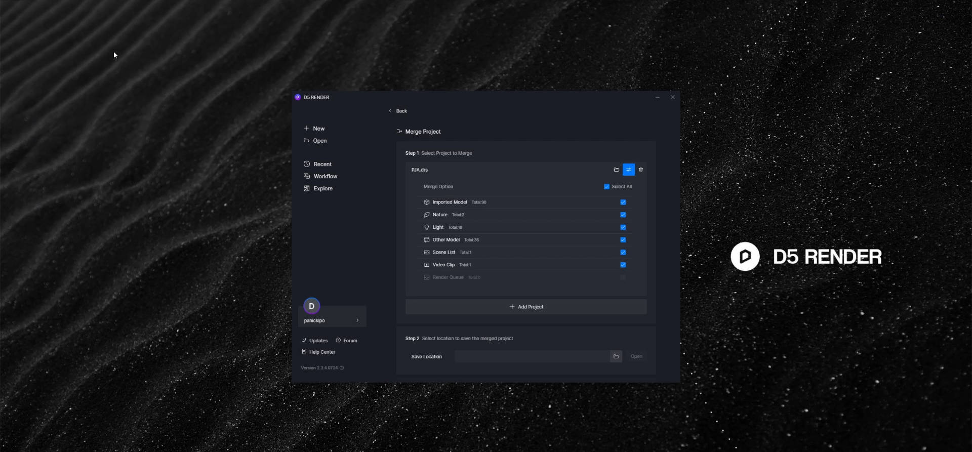 D5 Widgets | Merge Rendering Projects for Better, Easier Arch Studio ...