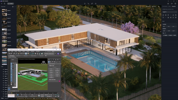 3ds Max Rendering with Real-time Raytracing