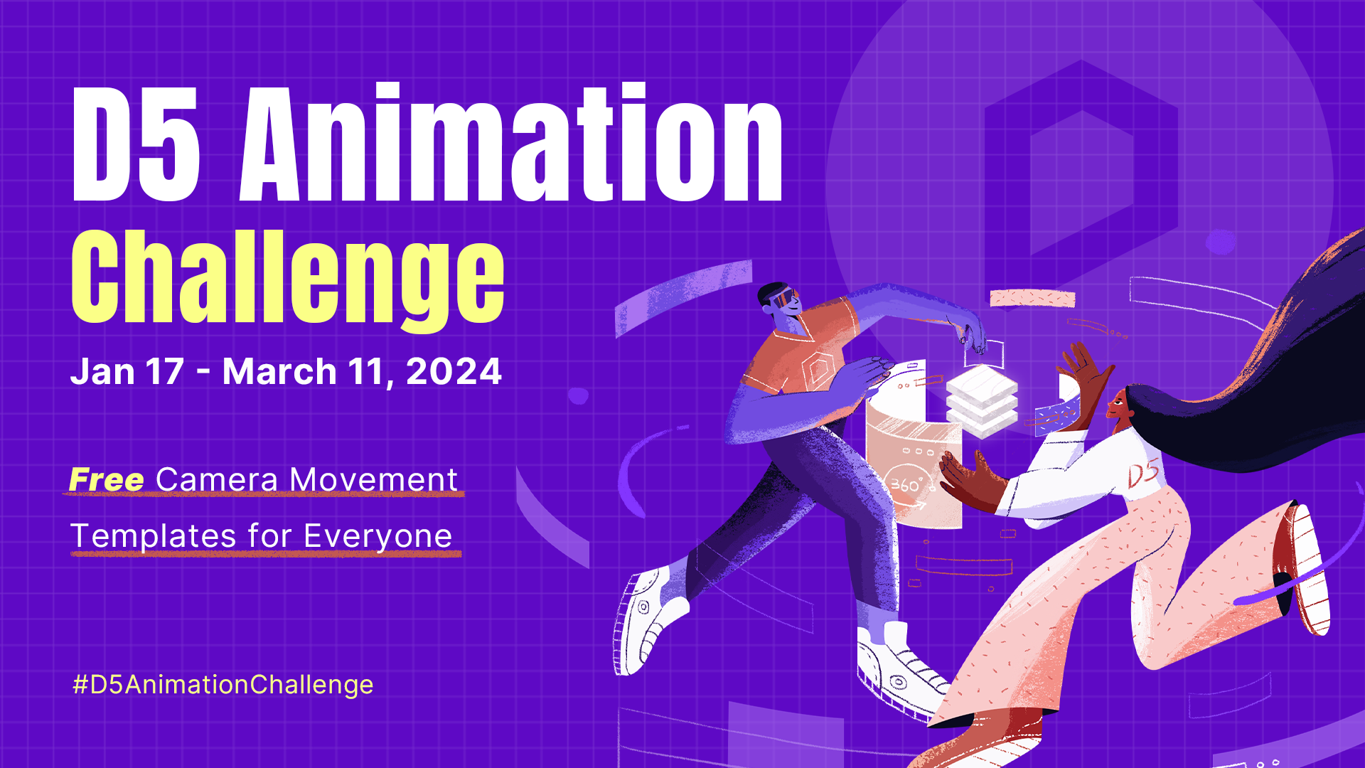 D5 Animation Challenge: Free Camera Movement Templates for Everyone