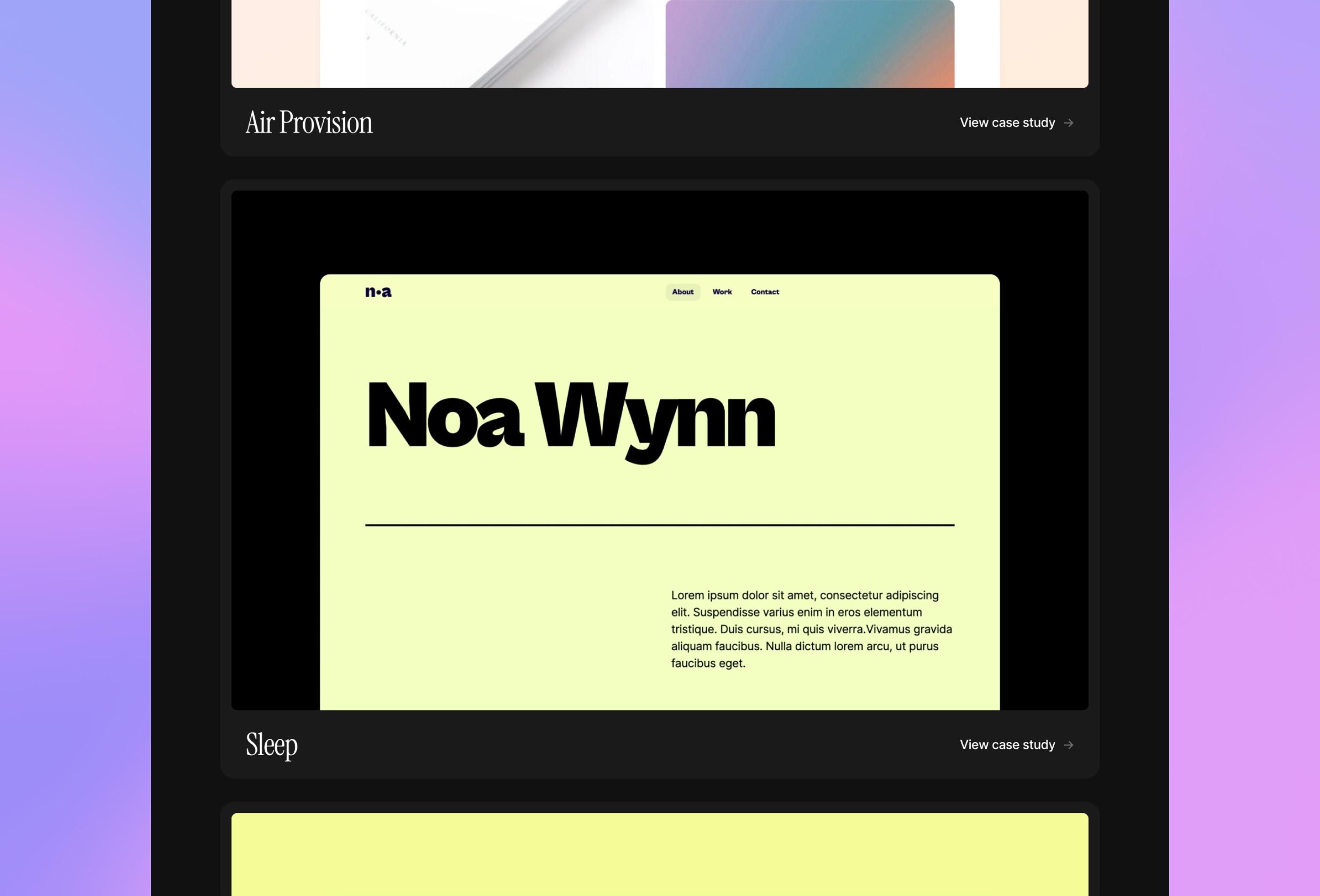 Offset Framer portfolio template (2024) · Bryn Taylor