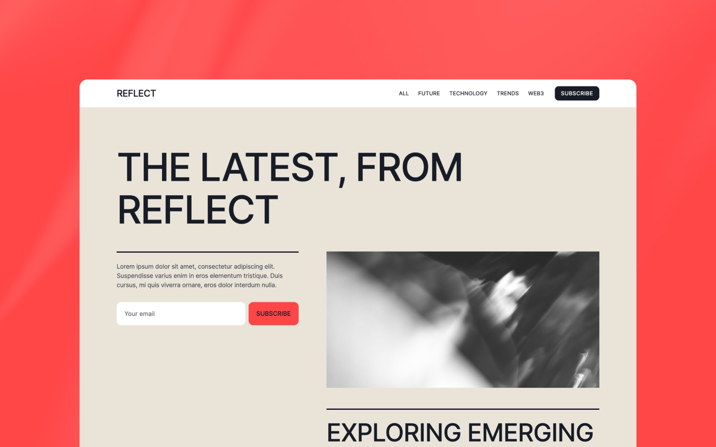 Reflect Webflow template (2024) · Bryn Taylor