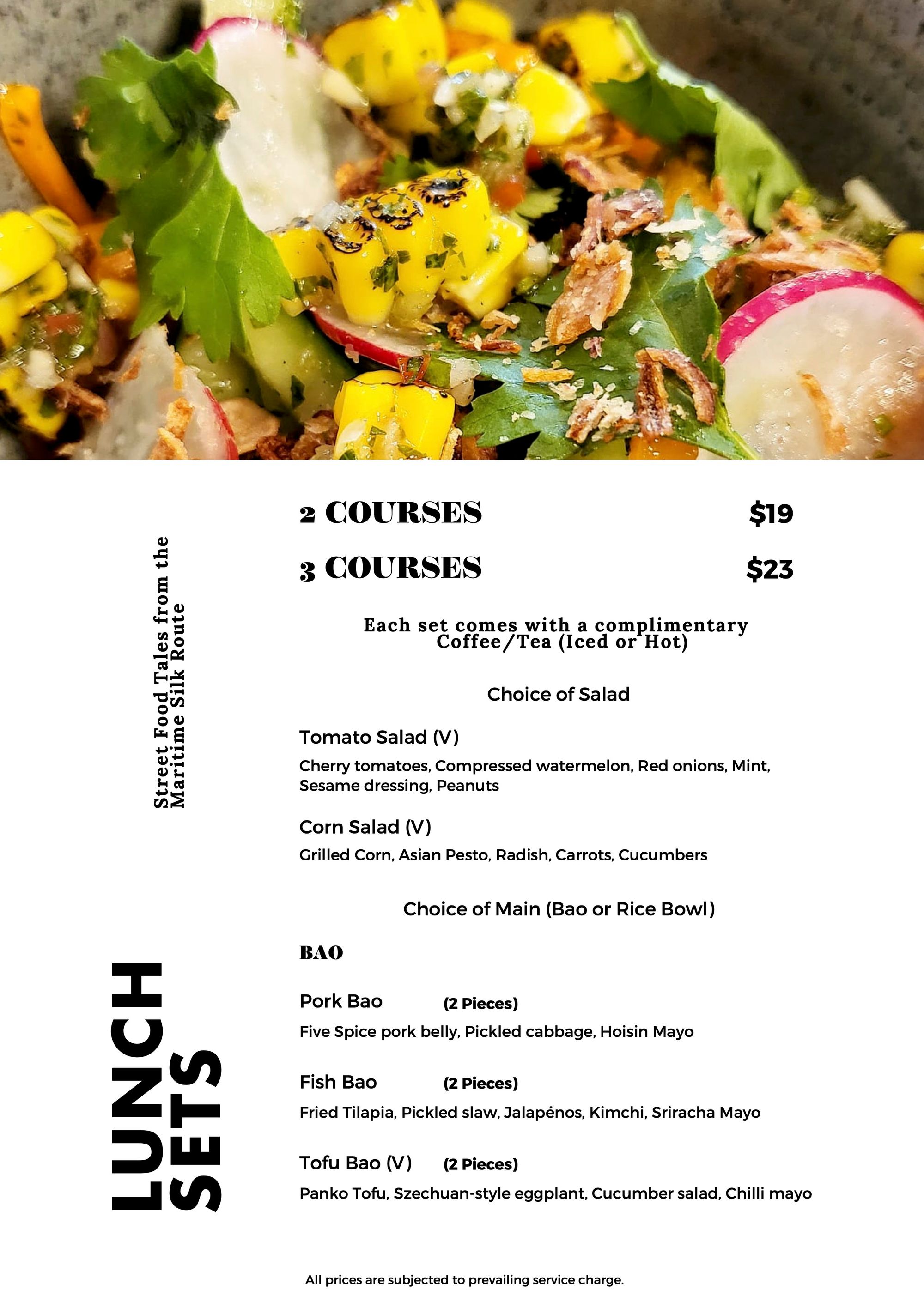 Lunch Set Menu